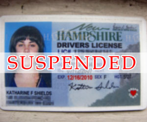 Driver’s License Suspension – Fraser Ticket